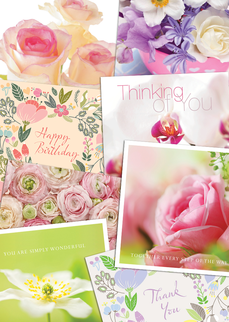 FLORISTS’ STARTER PACK – THREE CARDS OF 24 DESIGNS – Dyson Design
